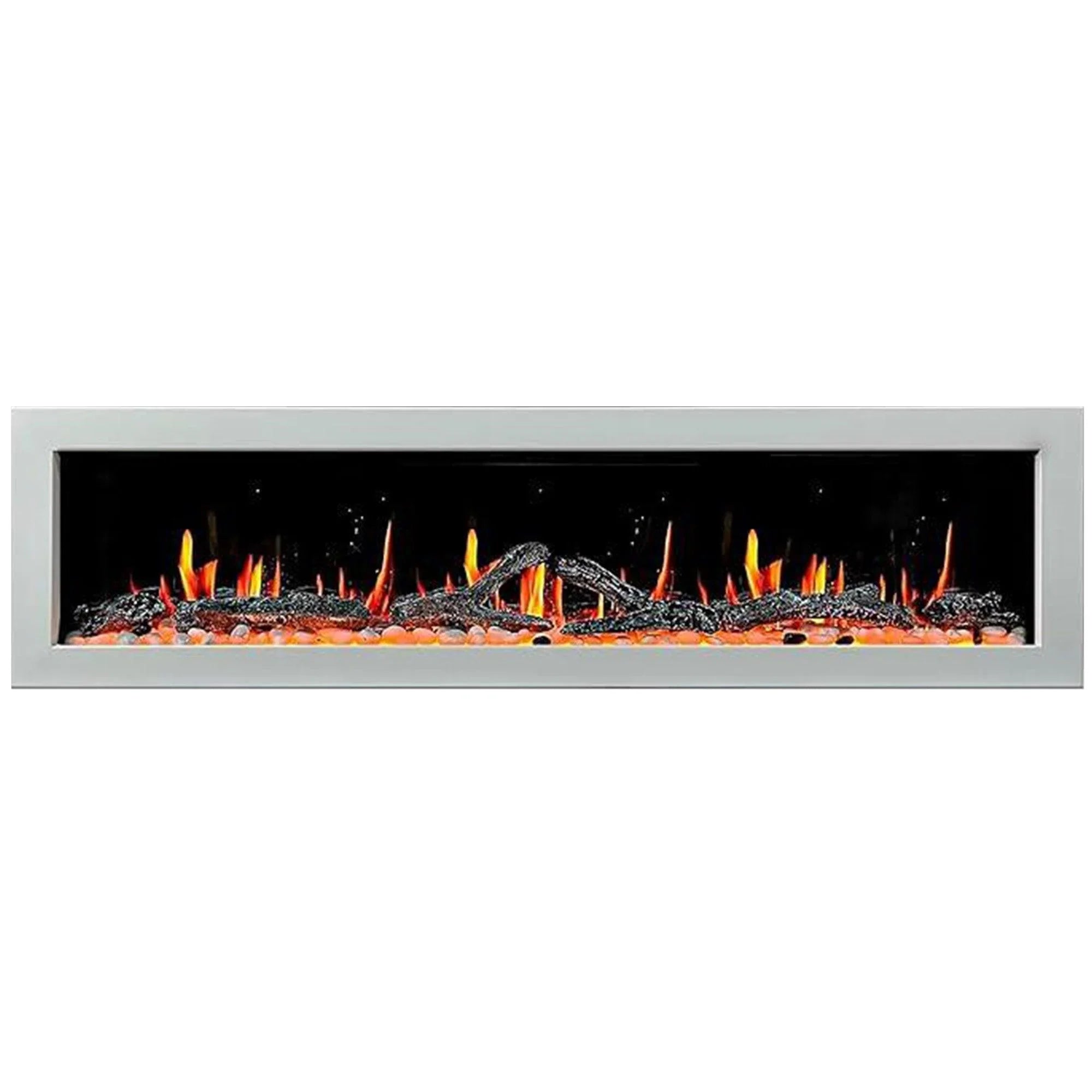 Litedeer Homes Gloria II 68" Smart Electric Fireplace with App ...